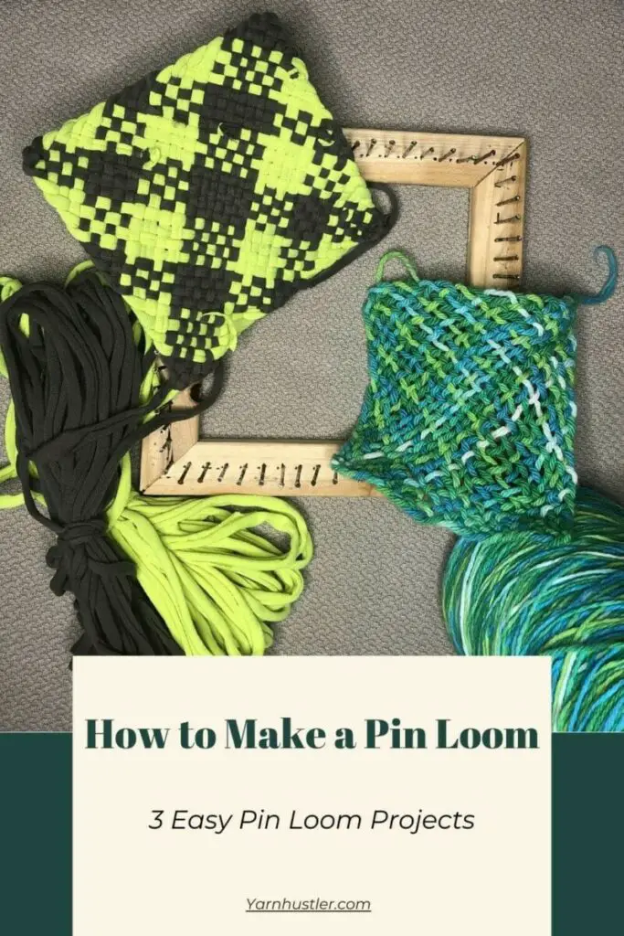 How to Make a Pin Loom: 5 Easy Pin Loom Projects – Yarnhustler